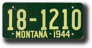 This is what the numbers mean on Montana license plates